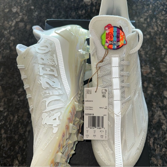 adidas | Shoes | Adidas Adizero Football Cleats Cloud White Big Mood ...